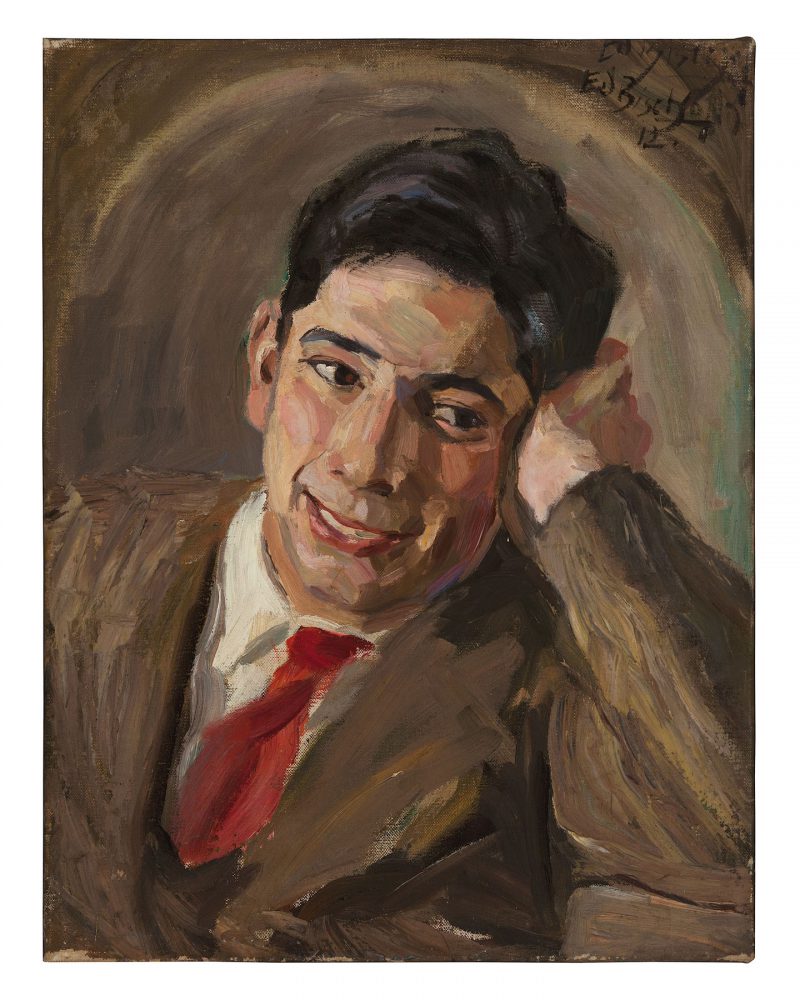 Ed Bischoff, Portrait of Fritz Ascher, 1912 - Fritz Ascher Society
