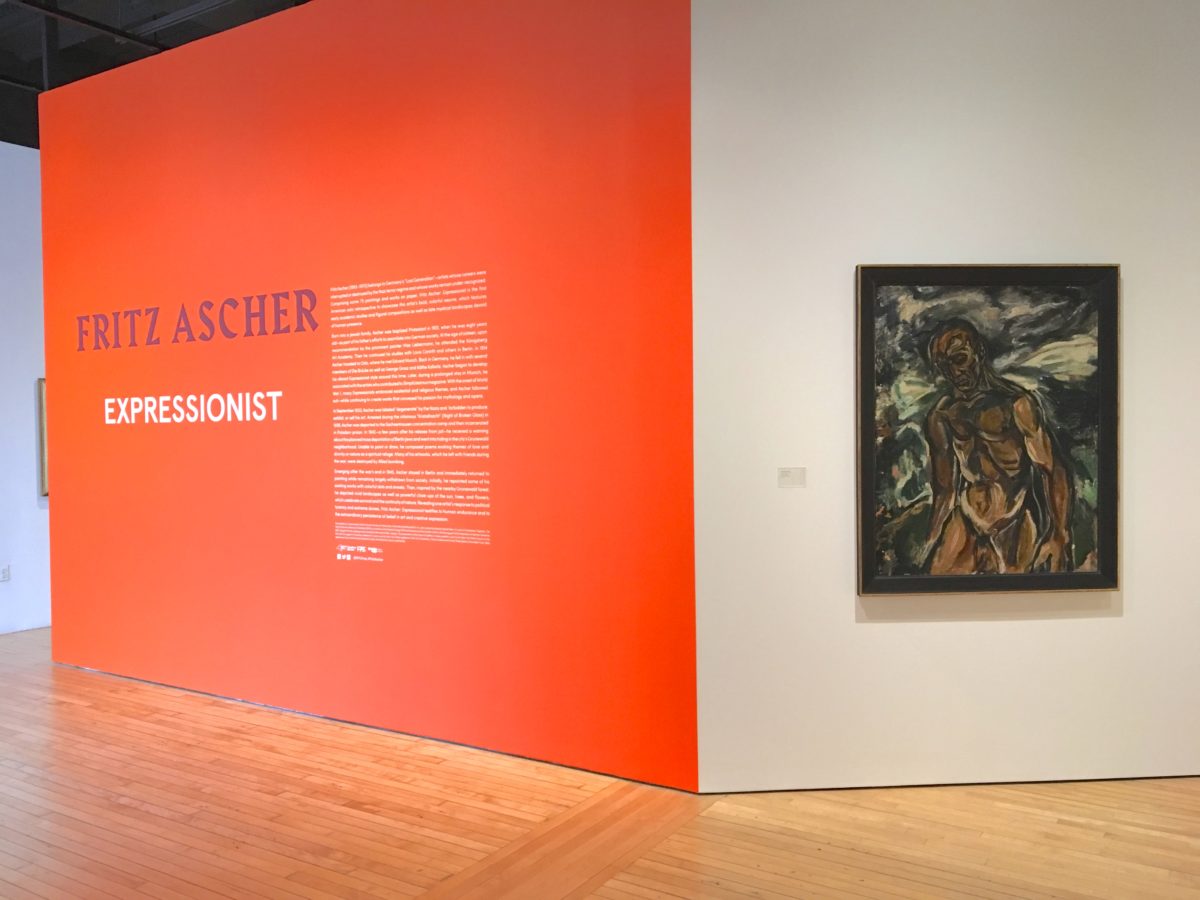 Fritz Ascher: Expressionist Grey Art Gallery, New York University, New ...