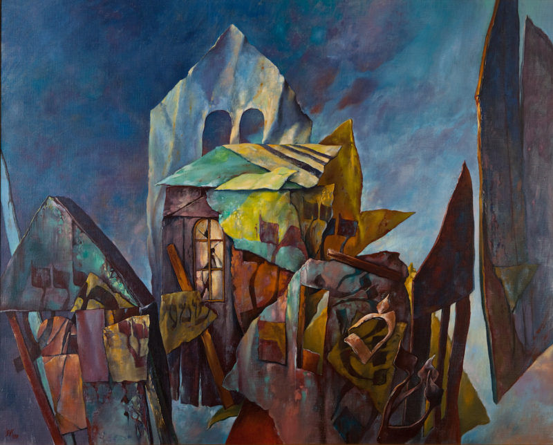 The Shape and Color of Survival.Samuel Bak (born Vilnius, Lithuania ...